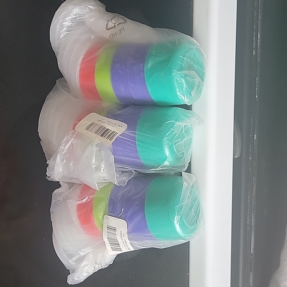 Tupperware | Other | Tupperware Set Of 5 Colorful Smidgets With Seals ...